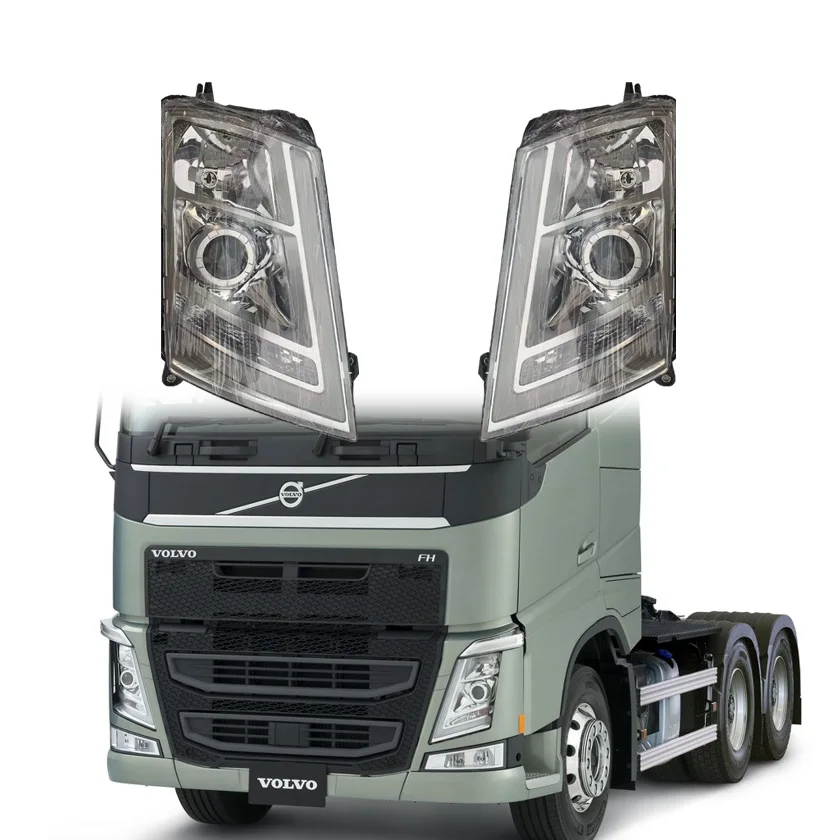Head Lamp with Lens for Volvo FH16 Truck - E APPROVE