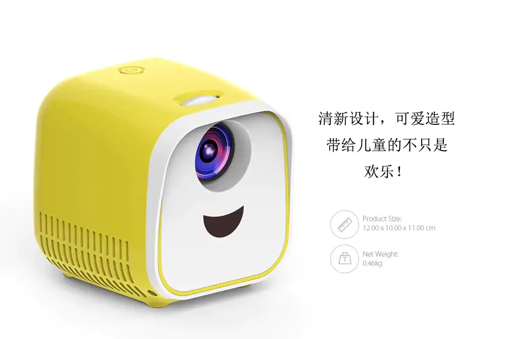 2020 Kids Story Projector Q2 Mini Projector Home Theatre Movie Beamer ...