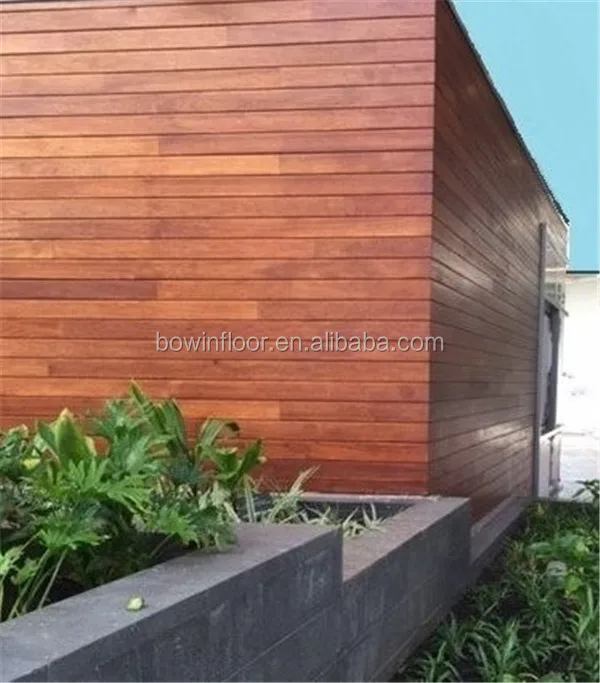 Durable Teak Exterior Solid Wood Cladding - Bowin Quality