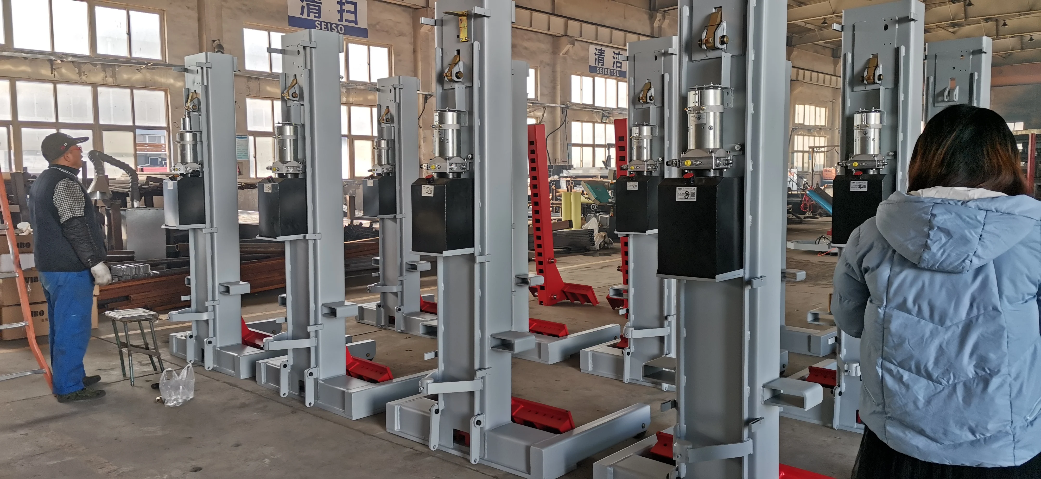 Mobile Column Lift/ Heavy Duty Truck Lift/wireless Equipment Lift Bus ...