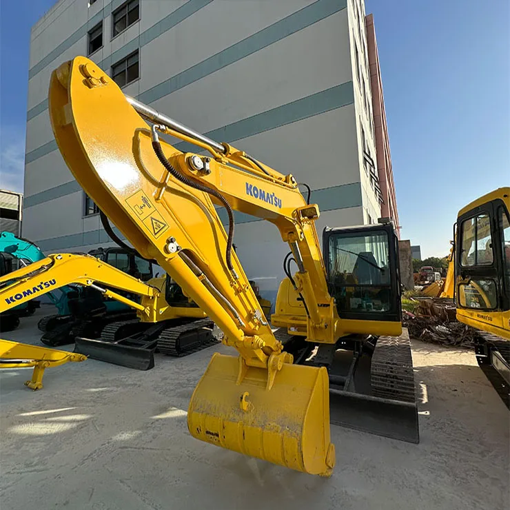 Second Hand Komatsu Pc56-7 Excavator 5.3 Ton Hydraulic Crawler Large ...