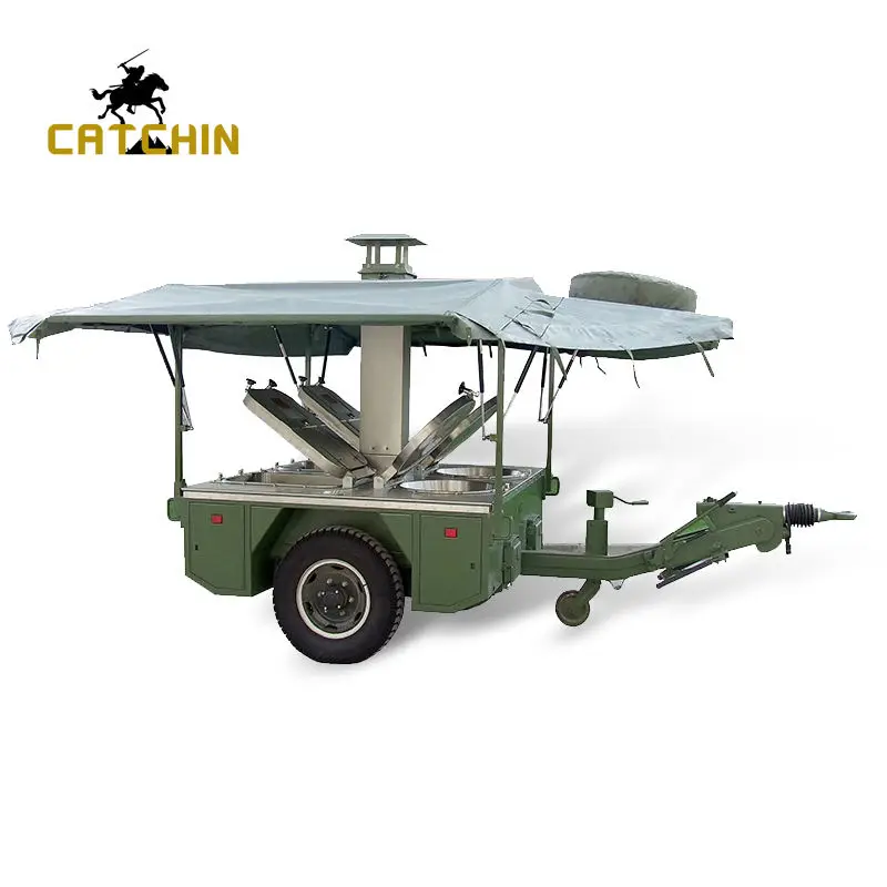 Mobile Field Kitchen Trailer: Catering for 150 Persons