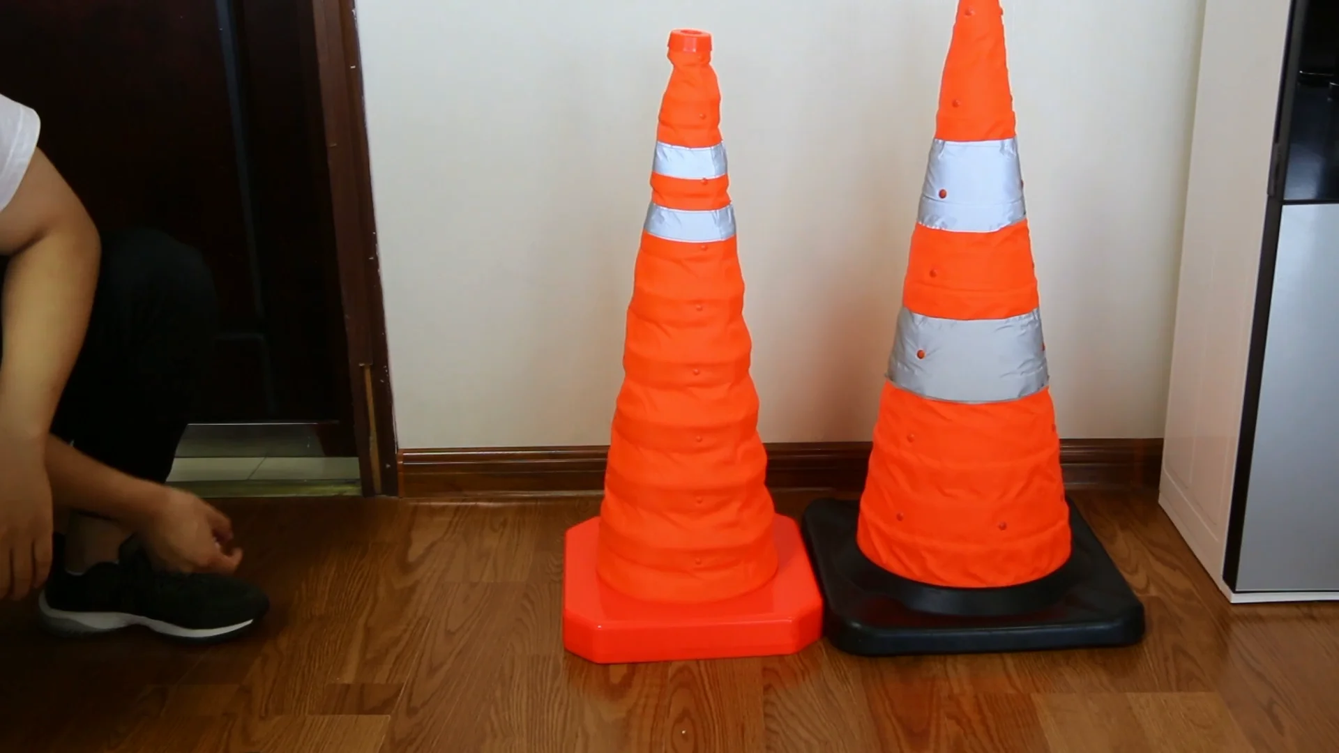 Safety Orange Foldable Retractable Collapsible Expandable Traffic ...