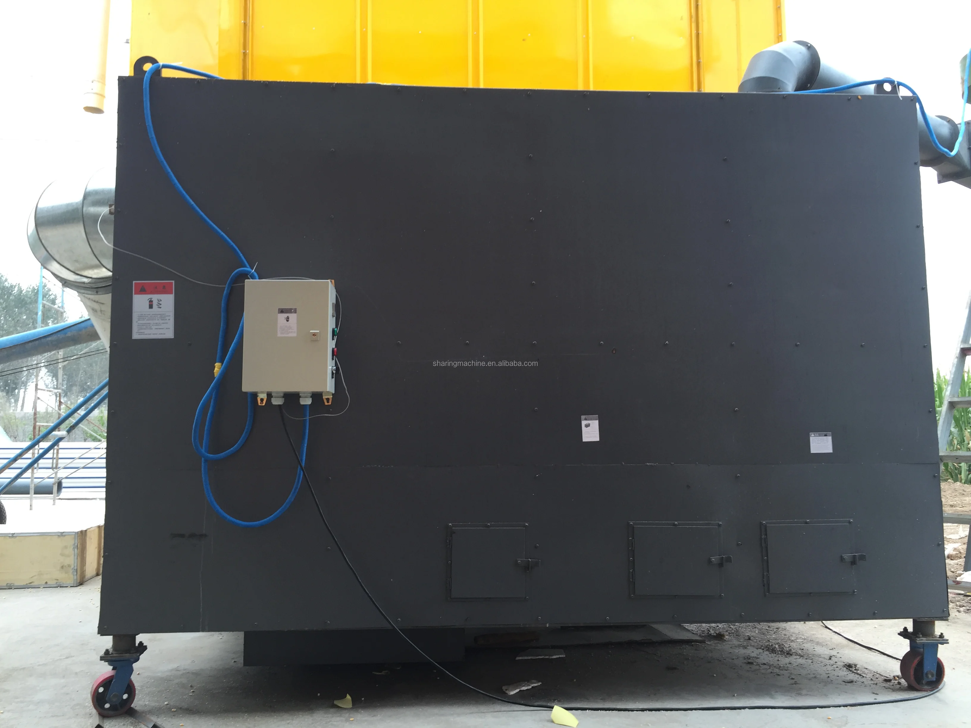 Large Capacity Grain Dryer Tower Paddy Rice Dryer For Drying Paddy ...