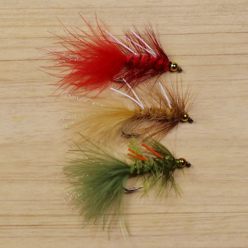 2026 Flash Rubber Leg Fly Fishing Articulated Circus Peanut Streamer ...