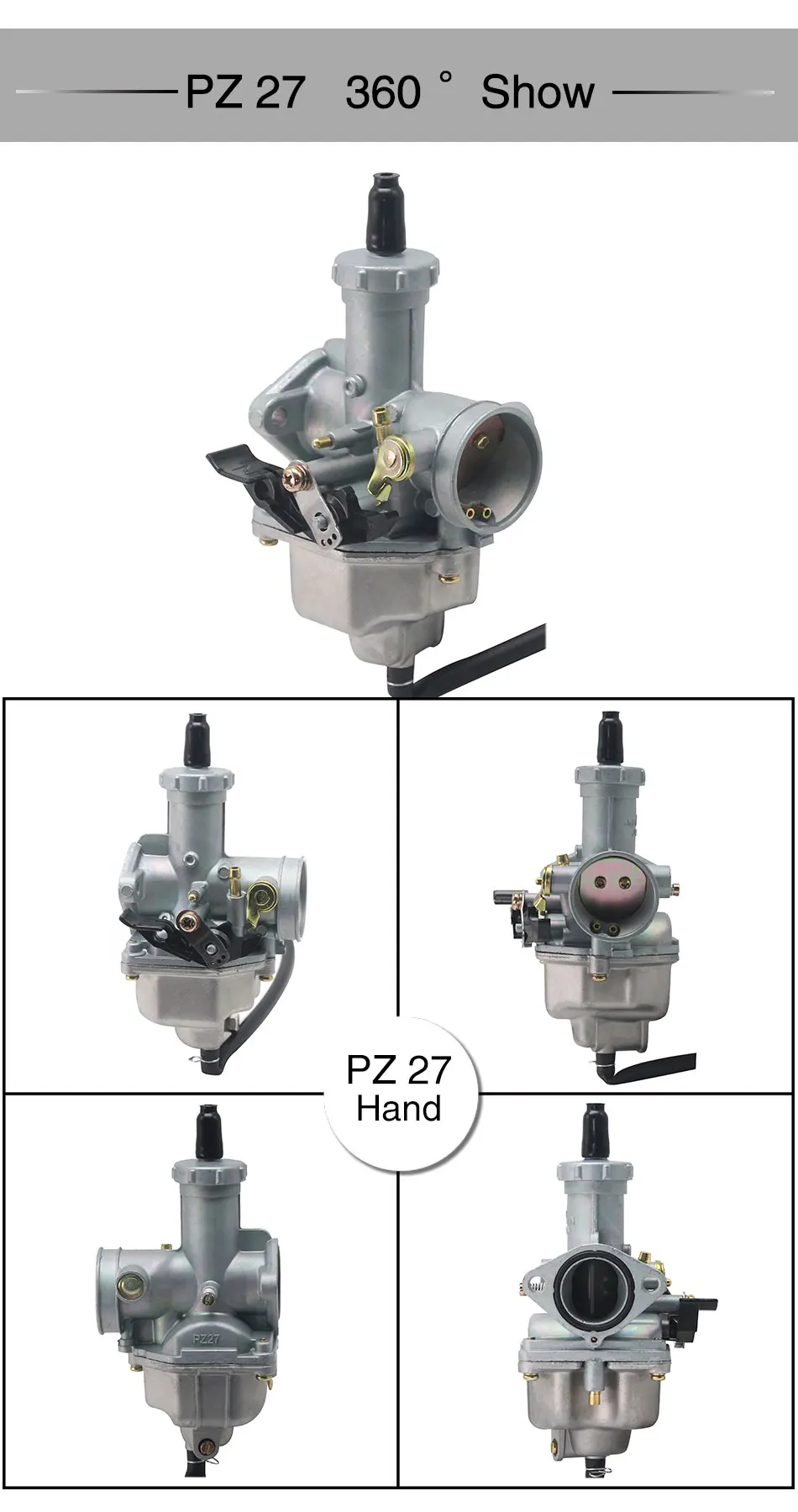 Motorcycle Engine Fuel System Racing Carburetor for PZ19-PZ32