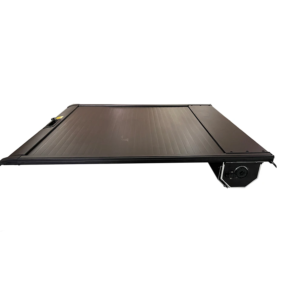 Manual Roller Lid Retractable Tonneau Cover Aluminum Waterproof Pickup ...