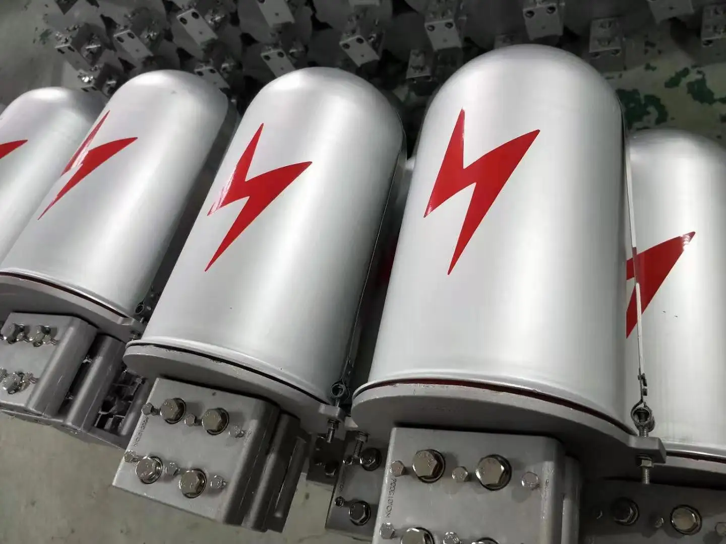 Dome Type Metal Fiber Joint Box Splice Enclosure For Adss & Opgw - Buy ...