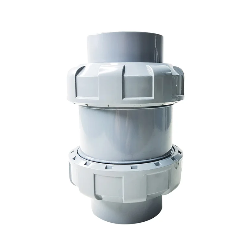 Cpvc Double Ball Check Valve,Corrosion-resistant One-way Check Valve ...
