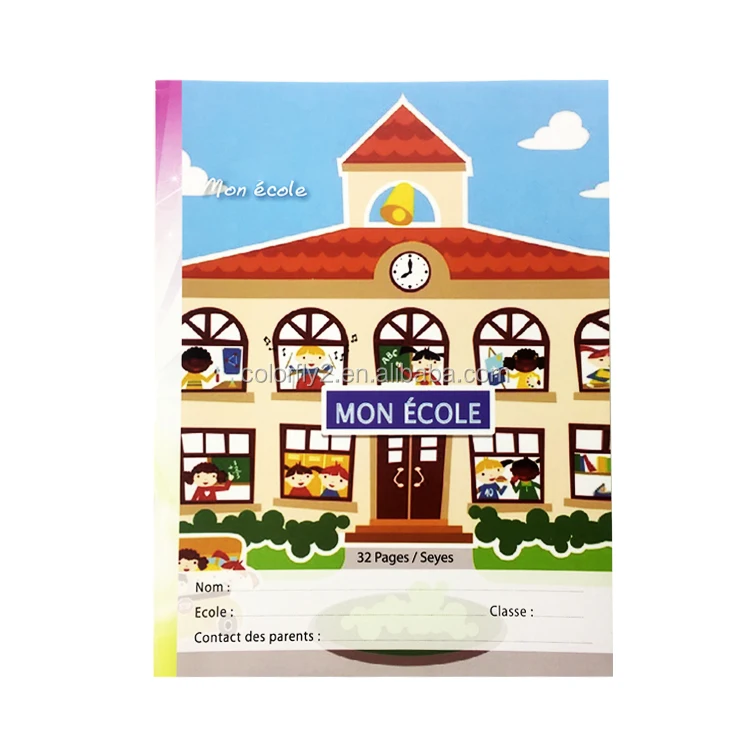 Soft Cover Student Exercise Books Cahier Double Line - Buy Student ...