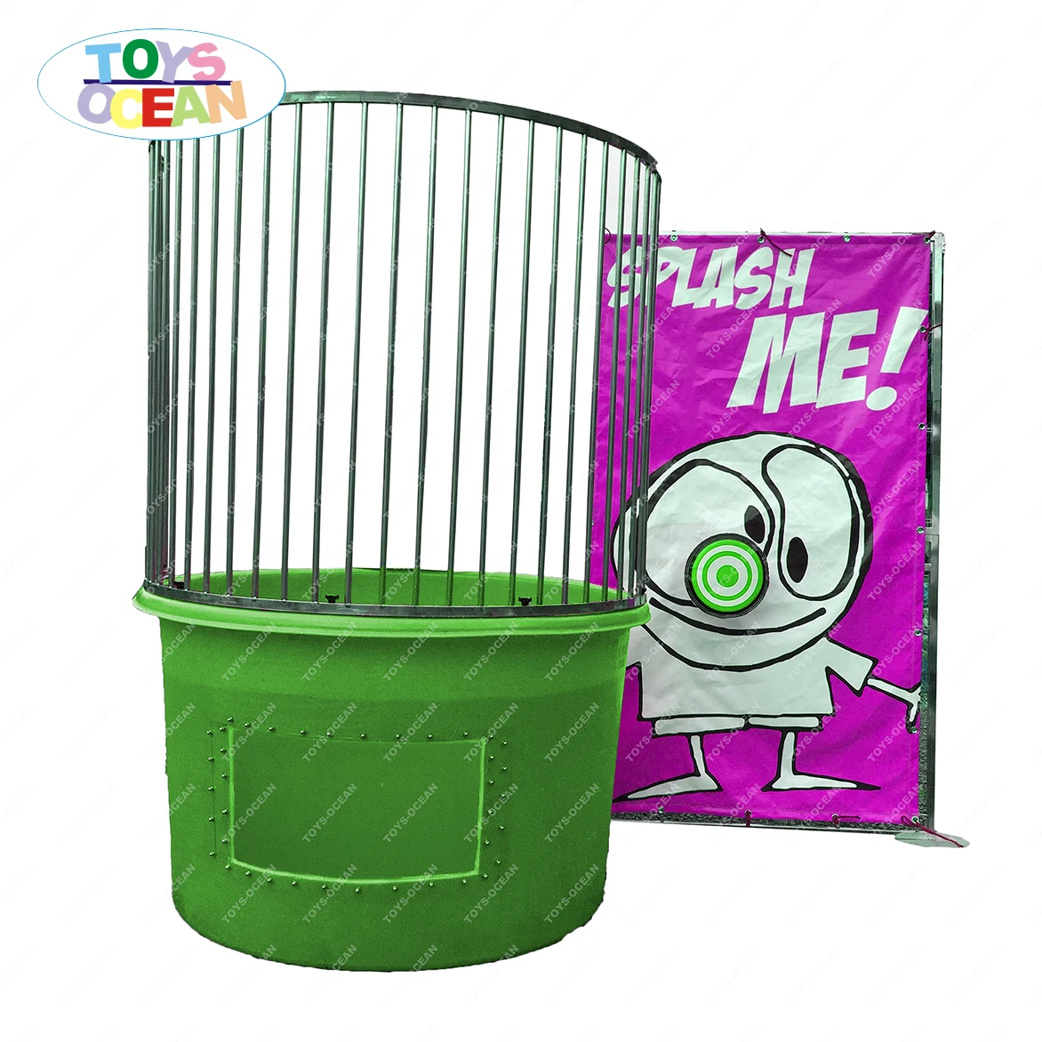 Water Dunk Tank Machine Dunking Booth for Amusement Park