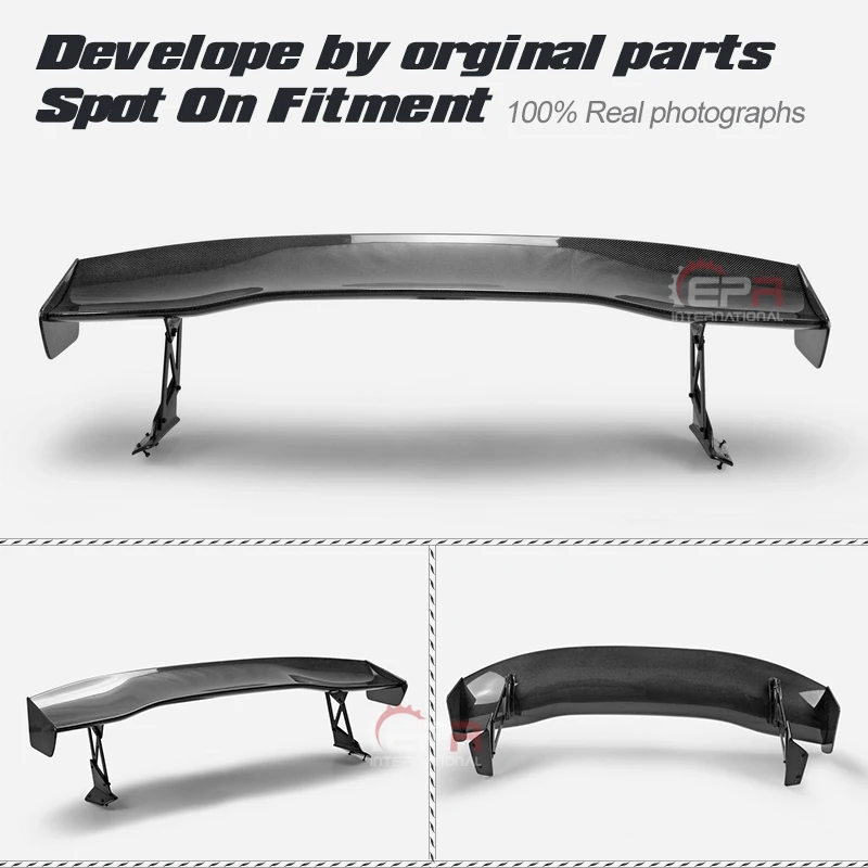 Carbon Fiber Rear Wing For Honda Civic Fk7 Fk8 Vtx2 Style Rear Trunk Gt ...