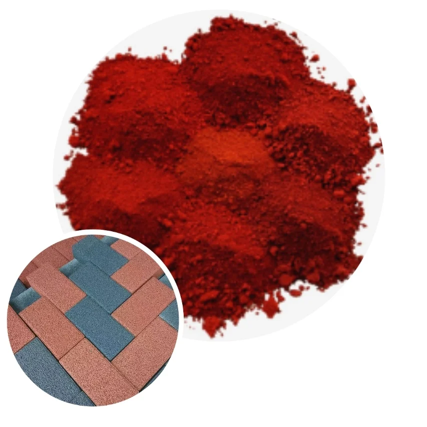 Large Supply Of Iron Oxide Pigment High Temperature Red Building Paint ...