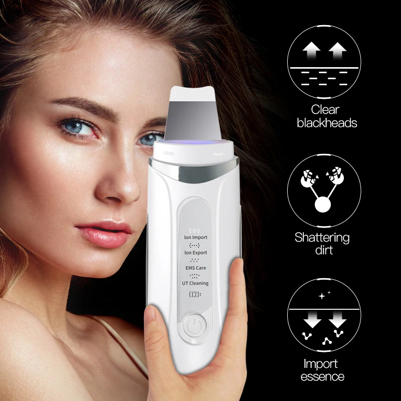 Small Facial Sonic Peeling Ultrasonic Facial Skin Scrubber - Buy Skin ...