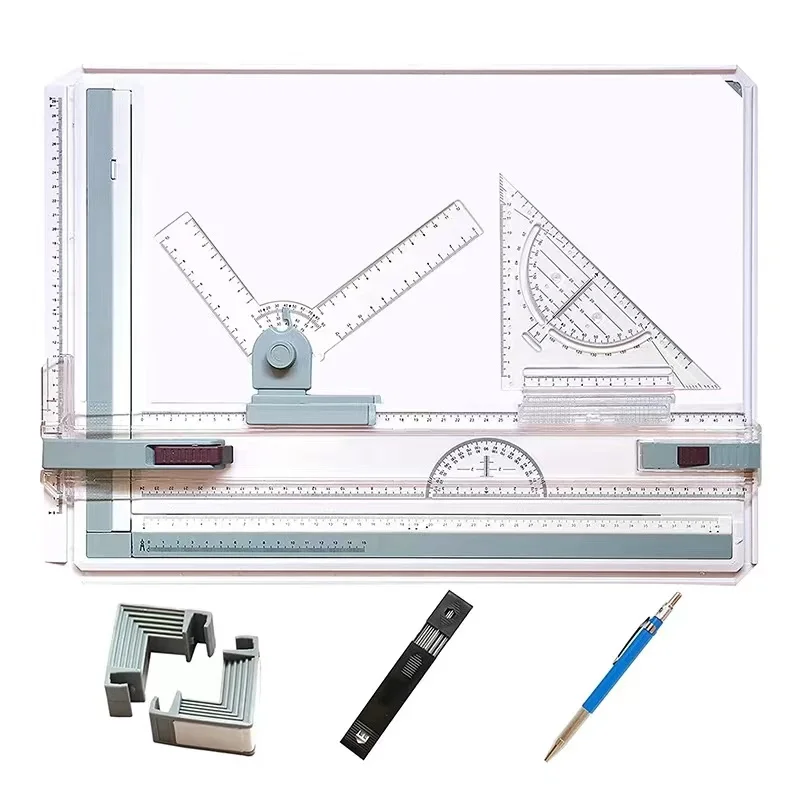 Student A3 Drawing Board Drafting Tools Set - Eco-friendly