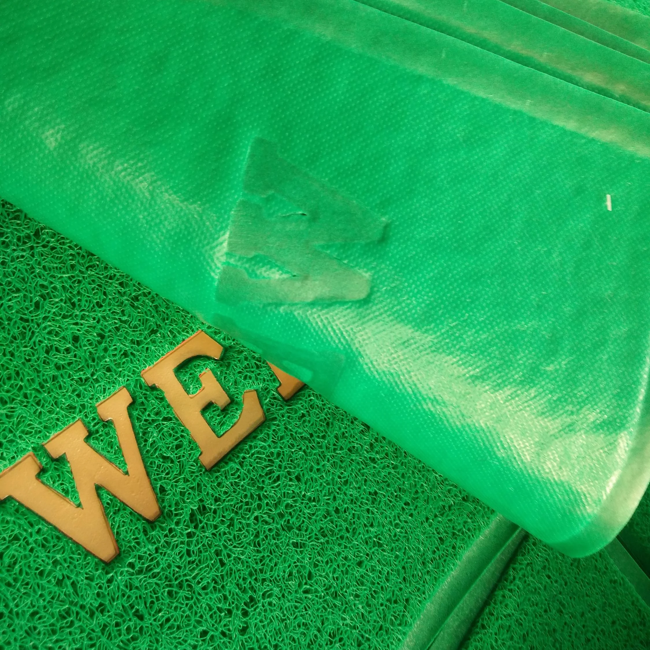 Wholesale Customized Logo Doormat Plastic Outdoor Indoor Cushion PVC ...