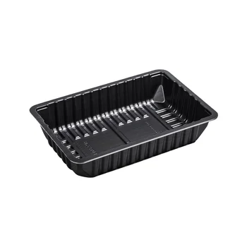 New Design Turned Edge Vacuum Formed Pet Pp Plastic Meat Tray For ...