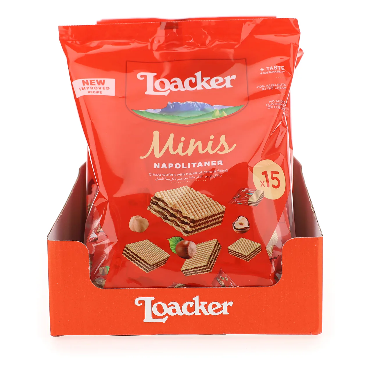 Top-grade Authentic Loacker Minis Experience - 150gx7 Napolitaner ...