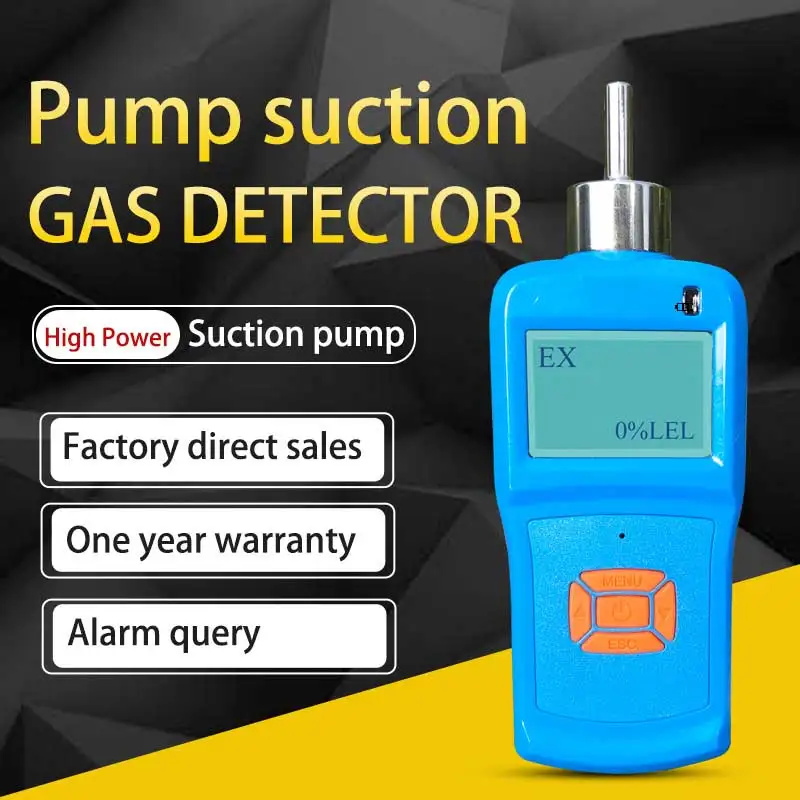 Portable Type Pump Suction Gas Detector Kp830 Pumping Gas Detector ...