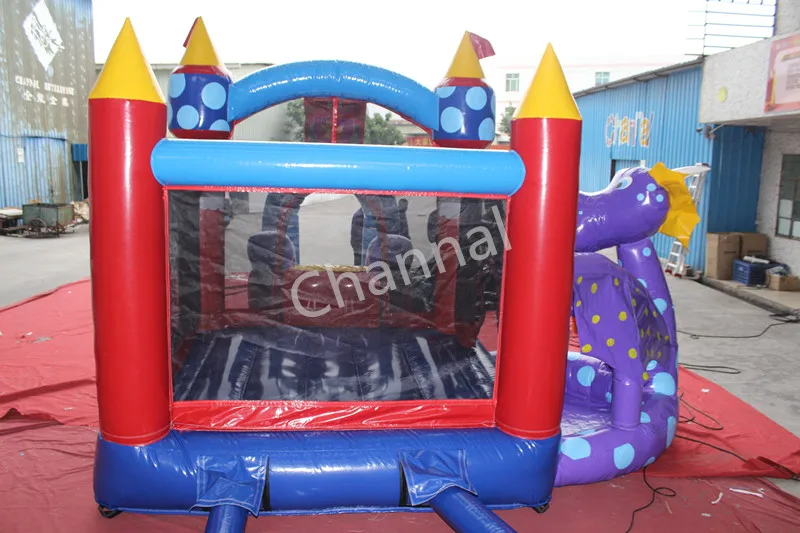 Dragon Bounce House Ball Pit Bouncy Castle Combo - Max Capacity 8