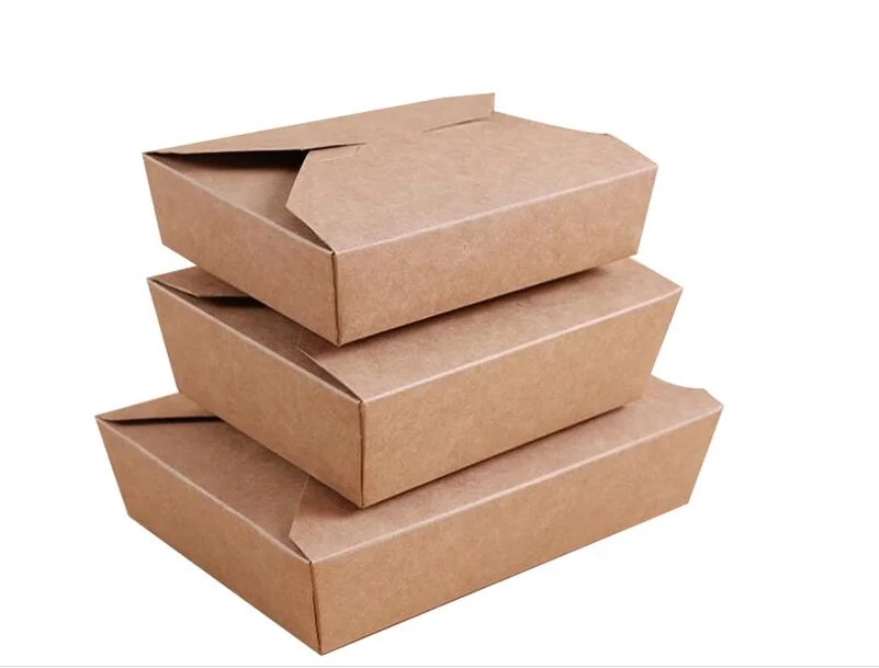 Take Away Fast Food Boxes Fried Chicken Hamburger Pizza Box Carton ...