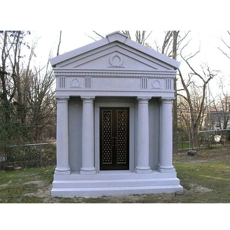American Big Size Granite Family Mausoleum - Durable & Stylish