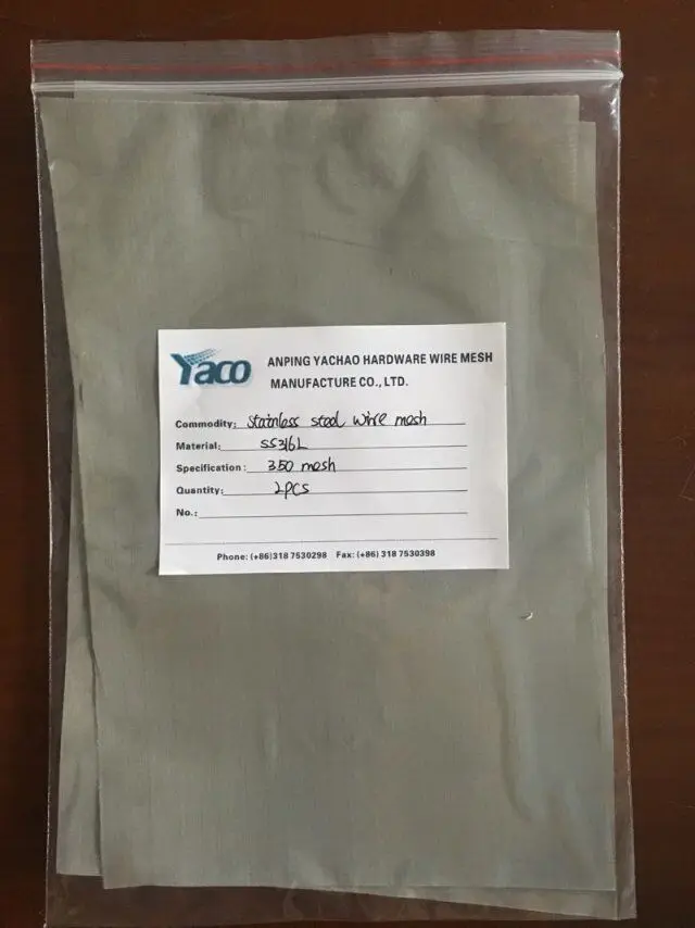 30 40 100 300 500 Micron 100x100 120 200x200 300 Mesh Stainless Steel ...