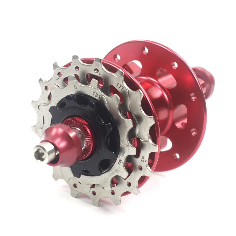 Silverock Cnc Disc Brake Bike Hubs 74mm 88mm 20h With 3 Speed Sprocket ...