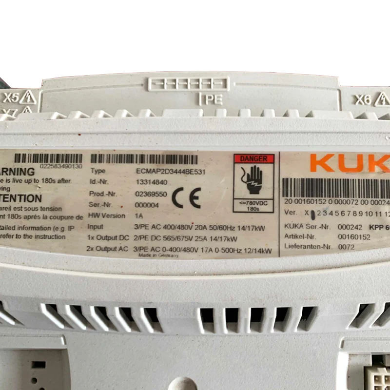 KUKA KSP X5 KPP X7 Servo Pack ECMAP2D3444BE531 - Original Robot Spare ...