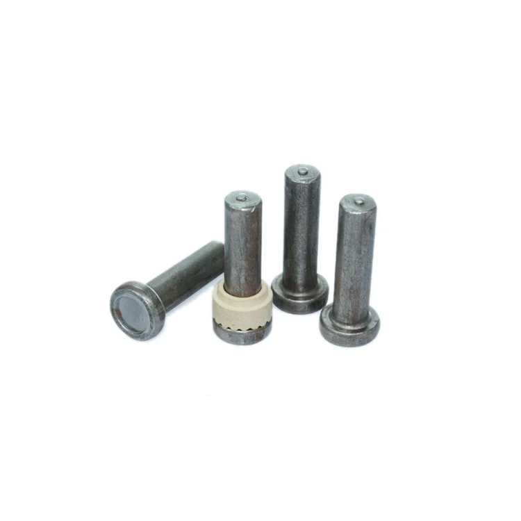 Flat Round Head Connector Nelson Stud Bolt With Ceramic Ferrule - Buy ...