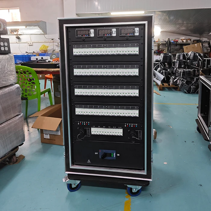 400A Camlock Input & Output 3 Phase 75 Way Power Distribution Equipment ...