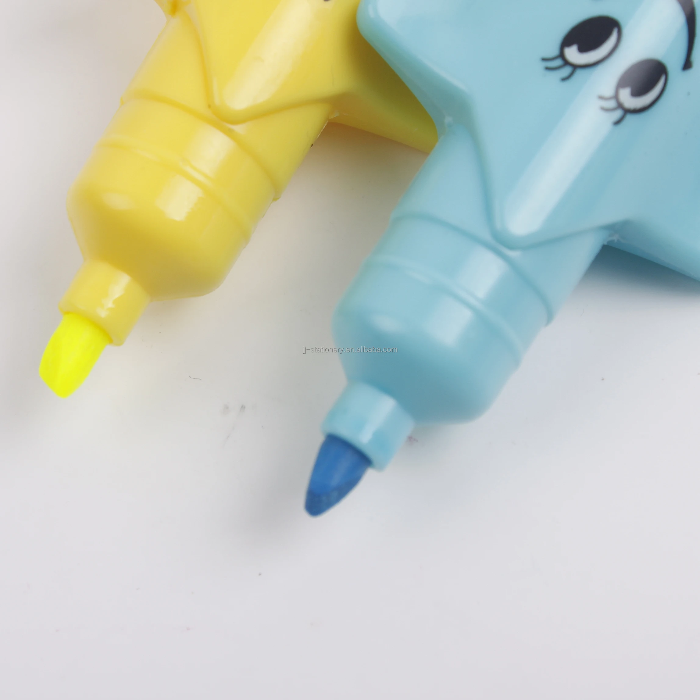 H-tone Stackable Highlighter Cute Animal Shape Cute Mini Highlighter ...