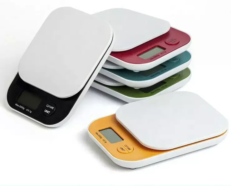 5KG/1G Digital Electronic Kitchen Scale ABS Multi-Functional Food Scale ...