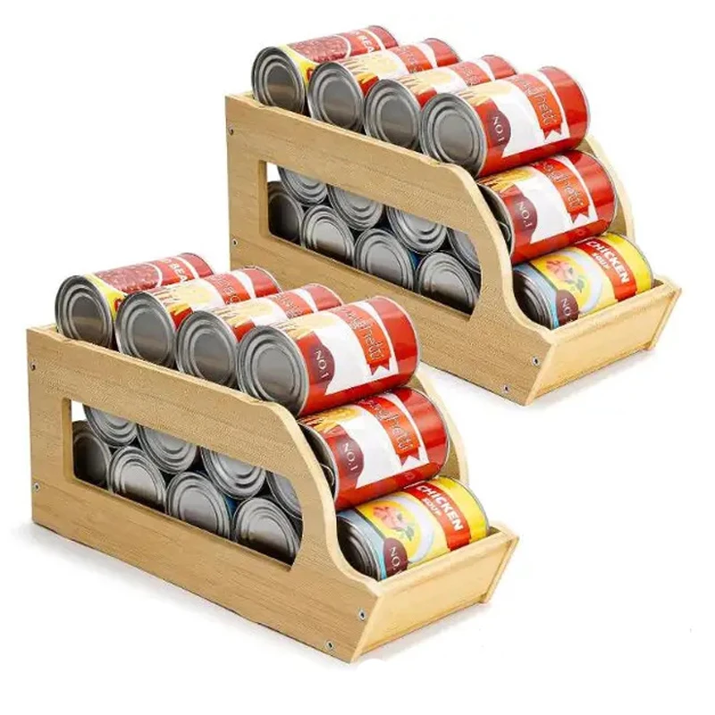Stackable Soda Can Organizer Beverage Drink Holders Canned Goods ...