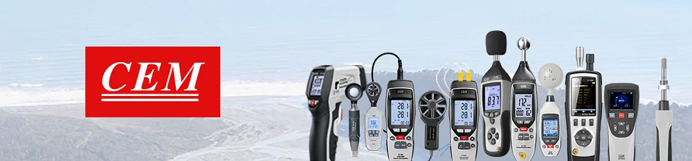 CEM DT-8890 Differential Pressure Manometer - High Accuracy