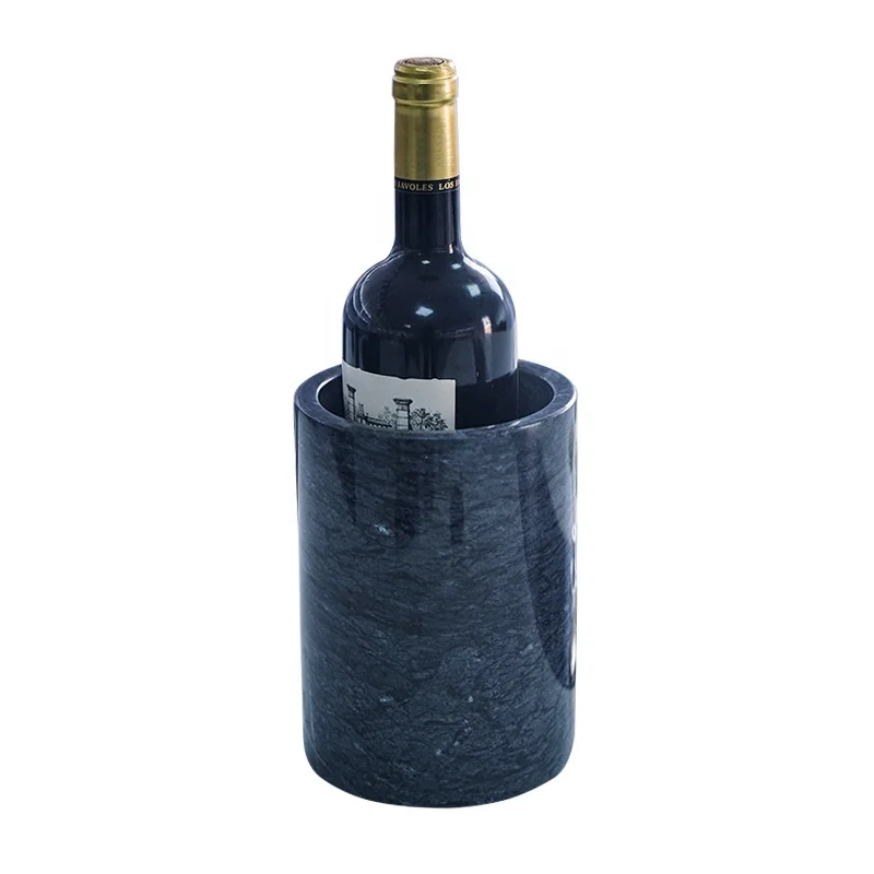 Amazon Hot Selling Stone Marble Wine Chiller Holder Ice Bucket Stand ...
