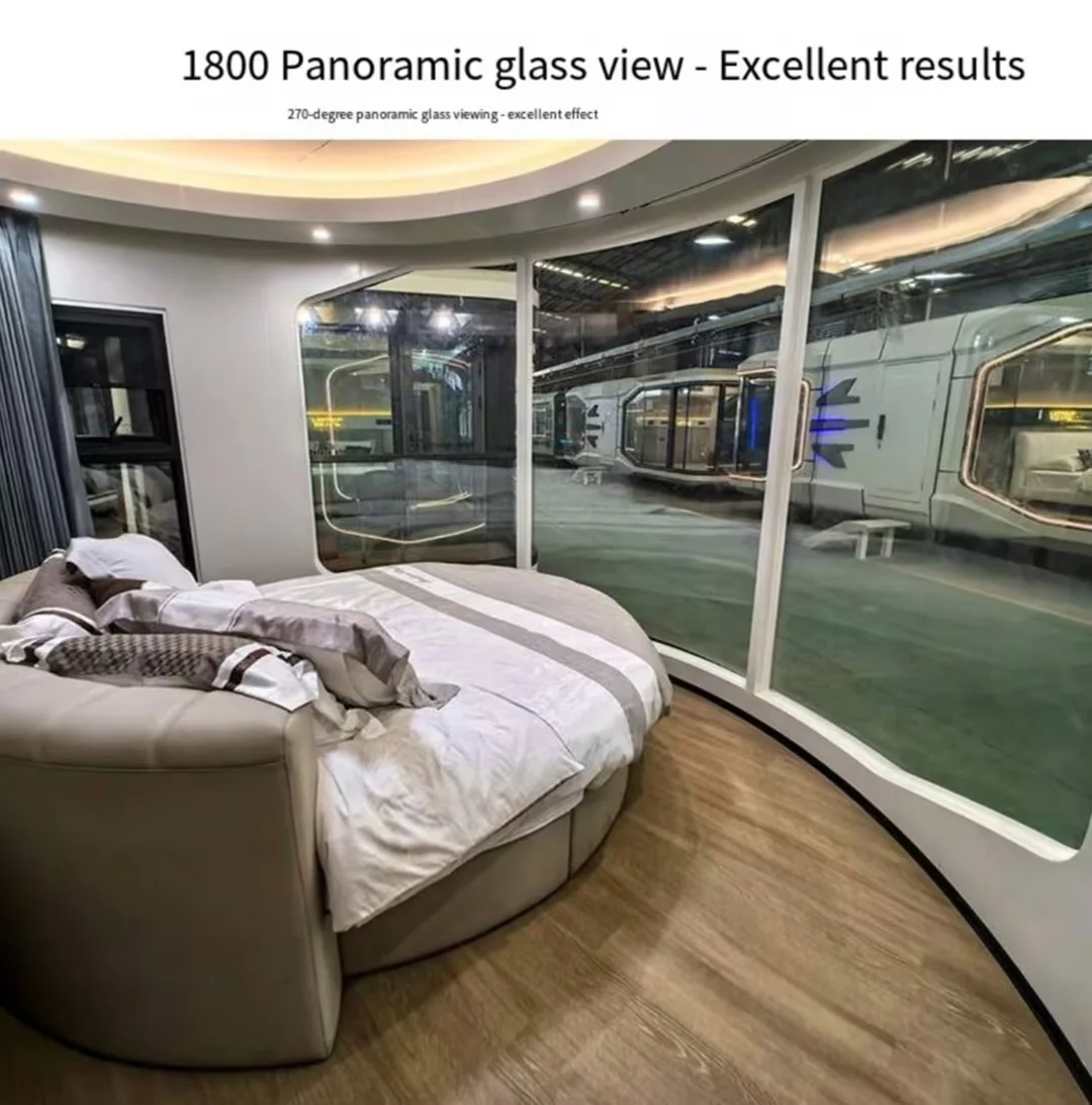 2025 Luxury Mobile Space Capsule House Durable Prefab Cottage for ...