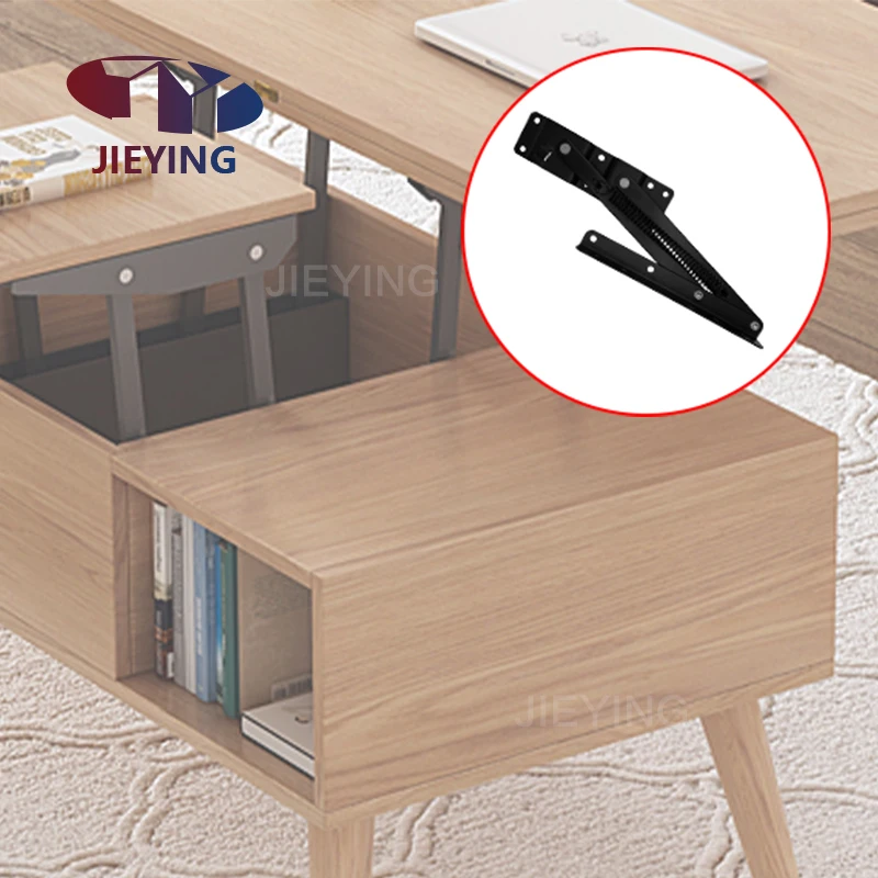 Jieying Furniture Hinge Table Top Spring Lift Hinge For Funiture ...