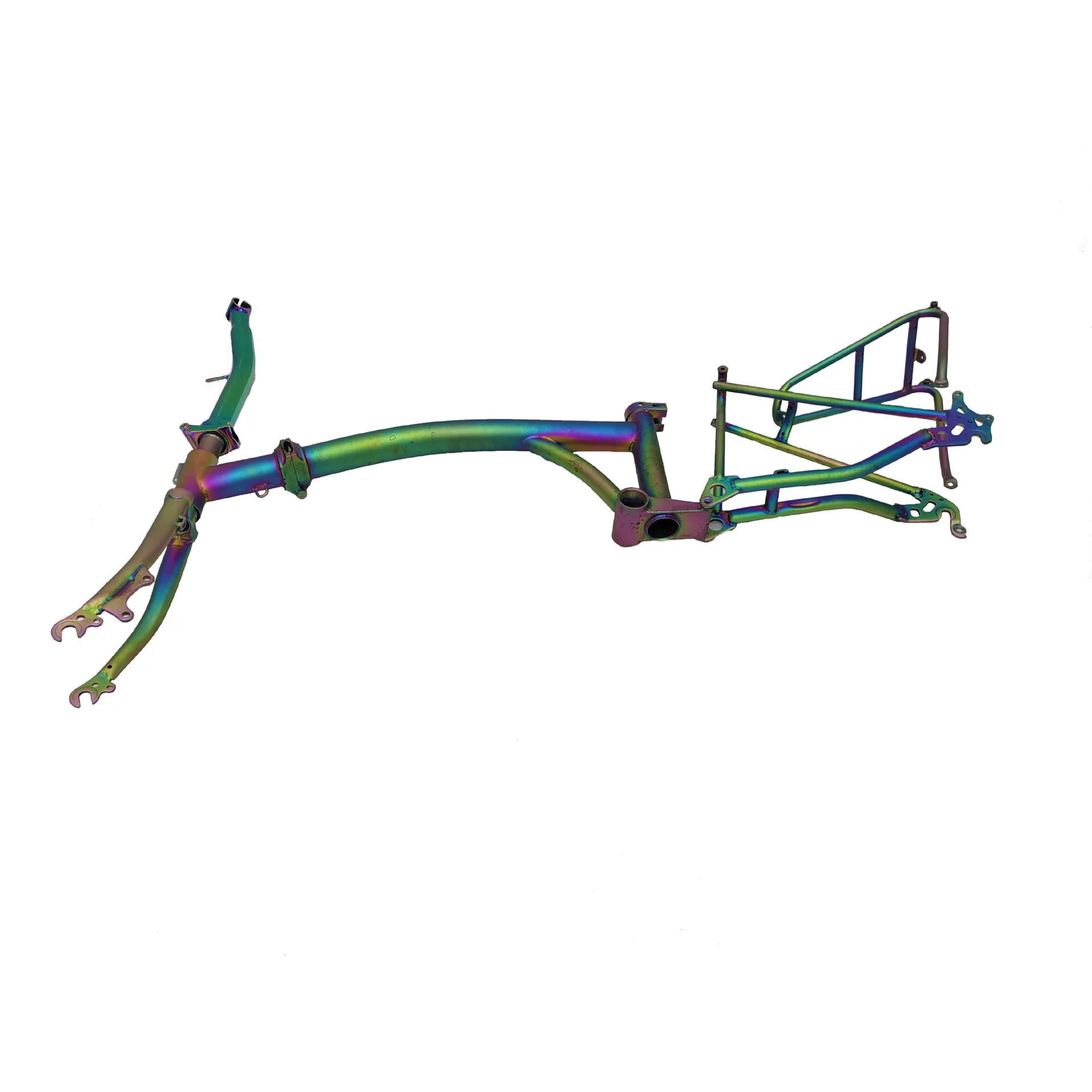 16 Inch BROMPTON Folding Bicycle - Customized Electroplating Frame