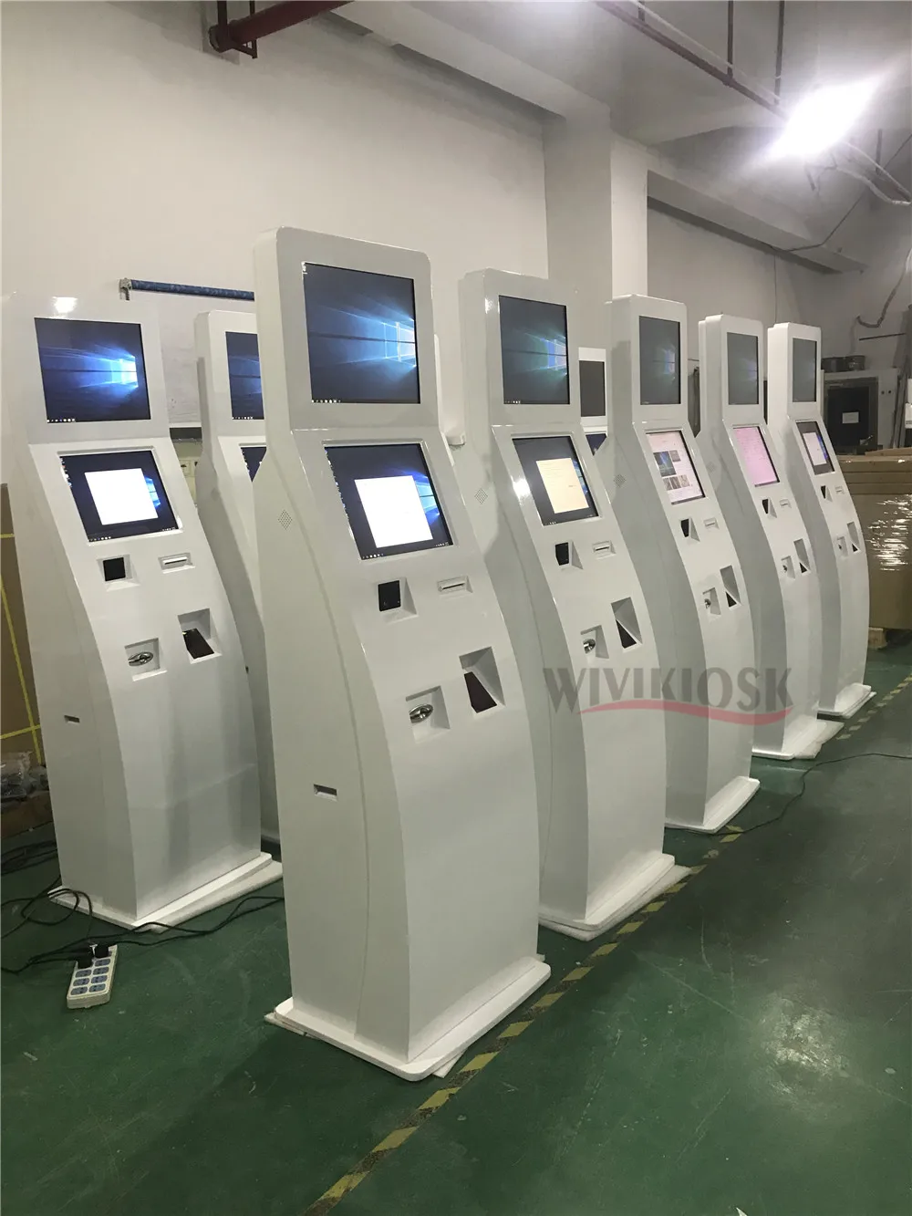 Dual Screen Self-service Terminal Kiosk - Buy Touch Screen Self-service ...