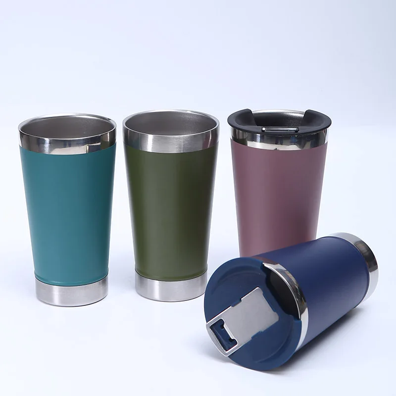 Rts 20oz Beauchy Stainless Steel Beer Mug Cup With Built-in Bottle ...