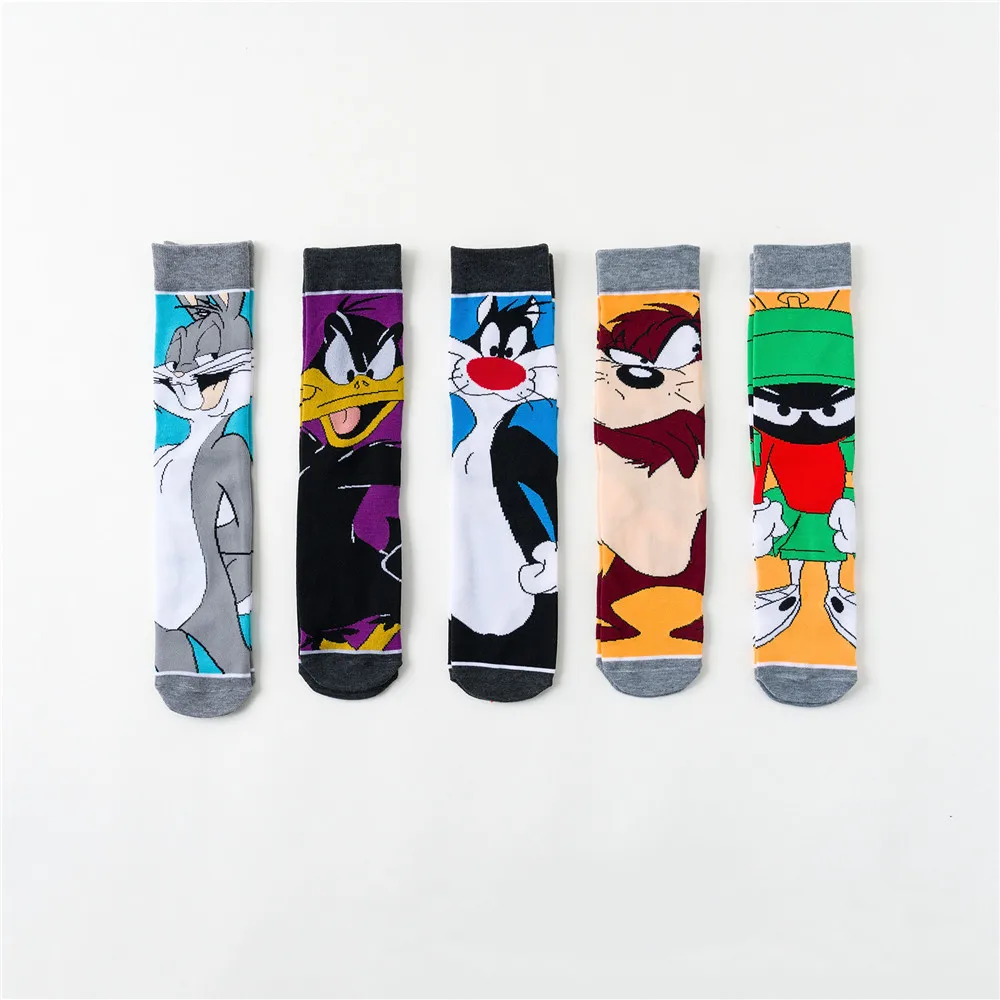 Personality Soft Wear Classic Cartoon Characters Socks