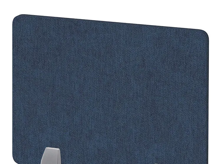 Movable Aluminium Alloy Office Desk Glass Dividers Support Fixing Clip ...