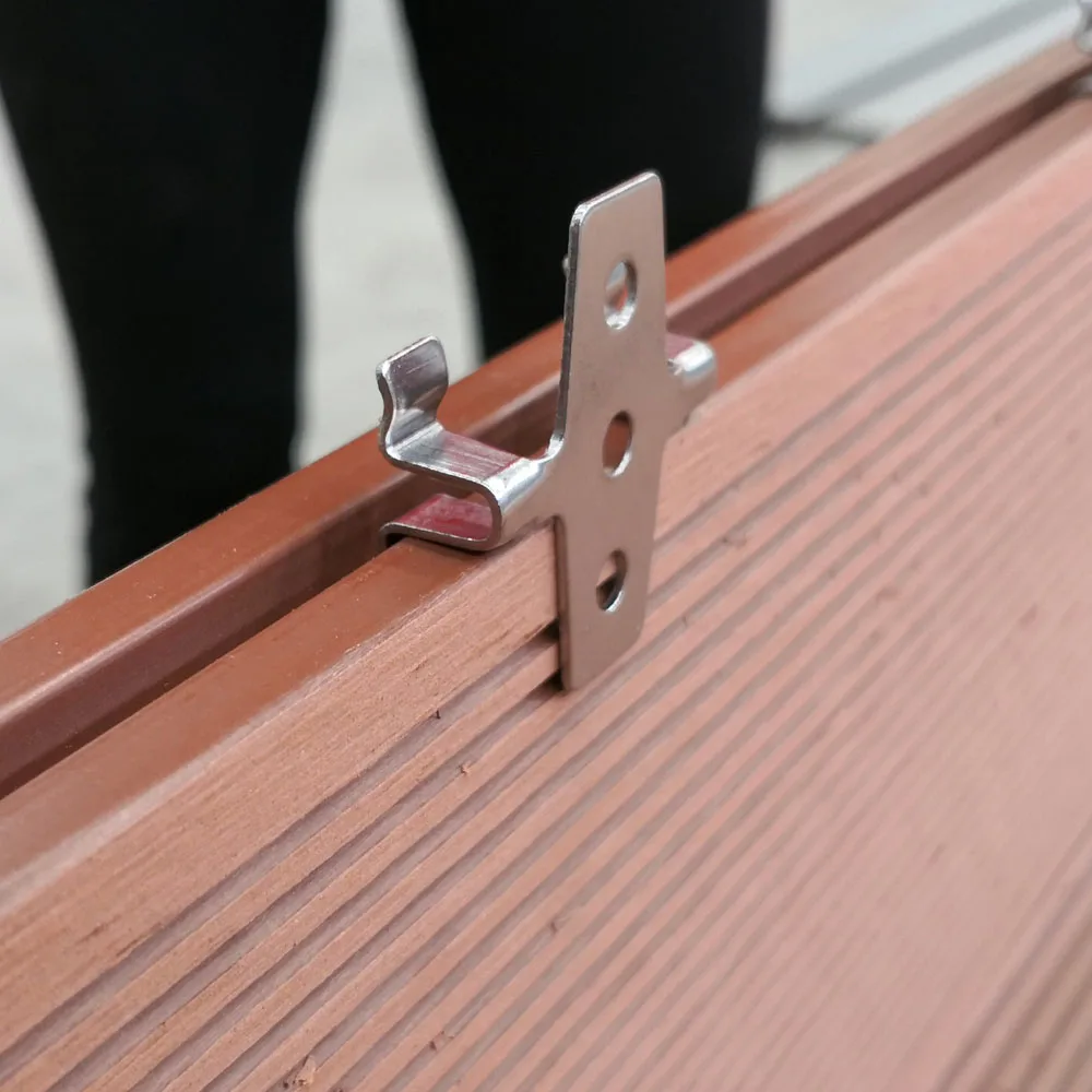WPC Decking 304 Stainless Steel Clips - Durable & Versatile