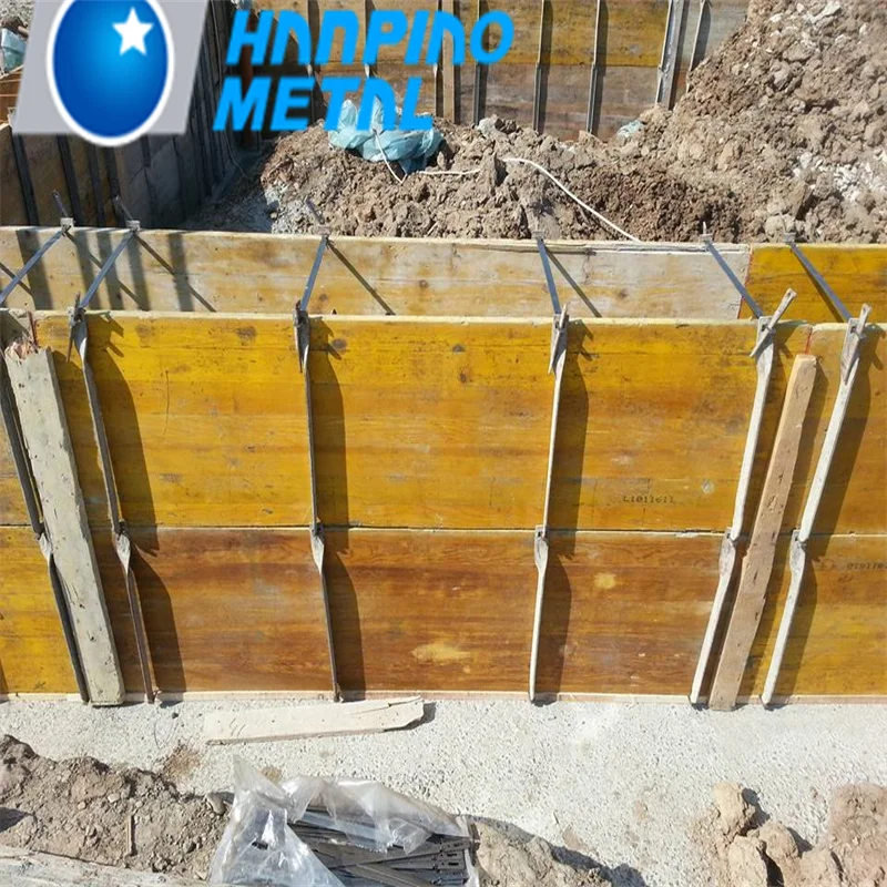 High Quality 3 Ply Formwork Panels with Carbon Steel Spacers