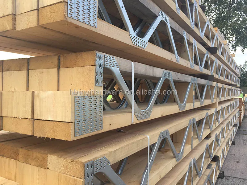 Durable Z275 Galvanized Open Web Steel Joist for Wood Frame Construction