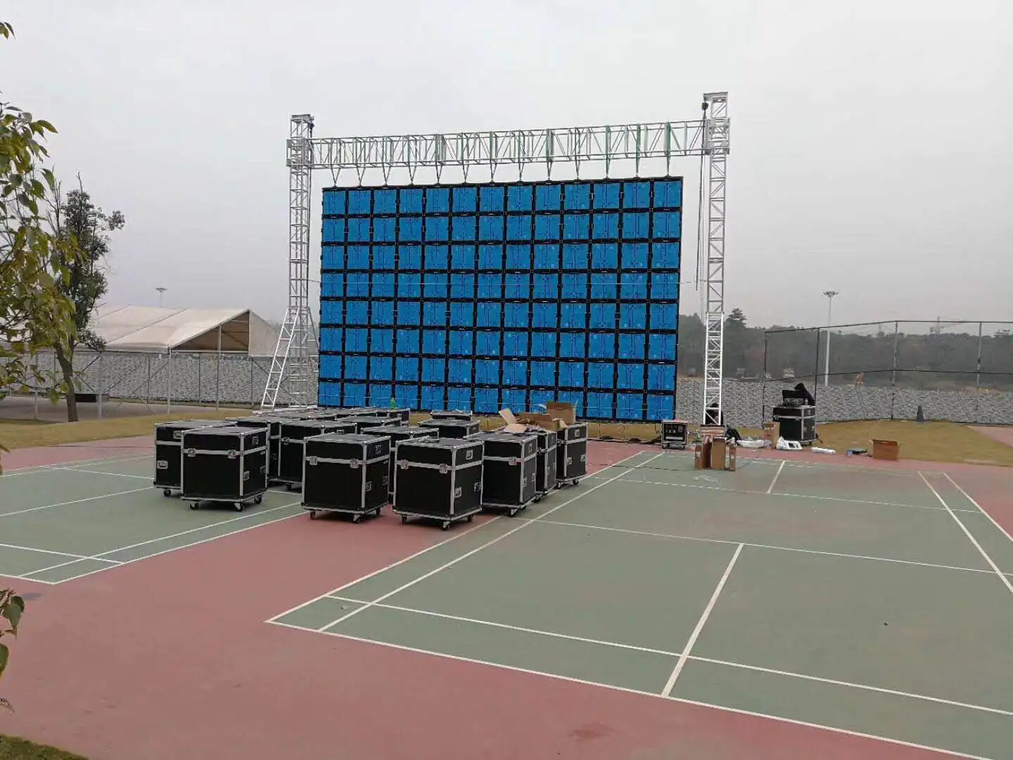 Lighting Tower Truss Backdrop Truss Concert Equipment Stage Truss