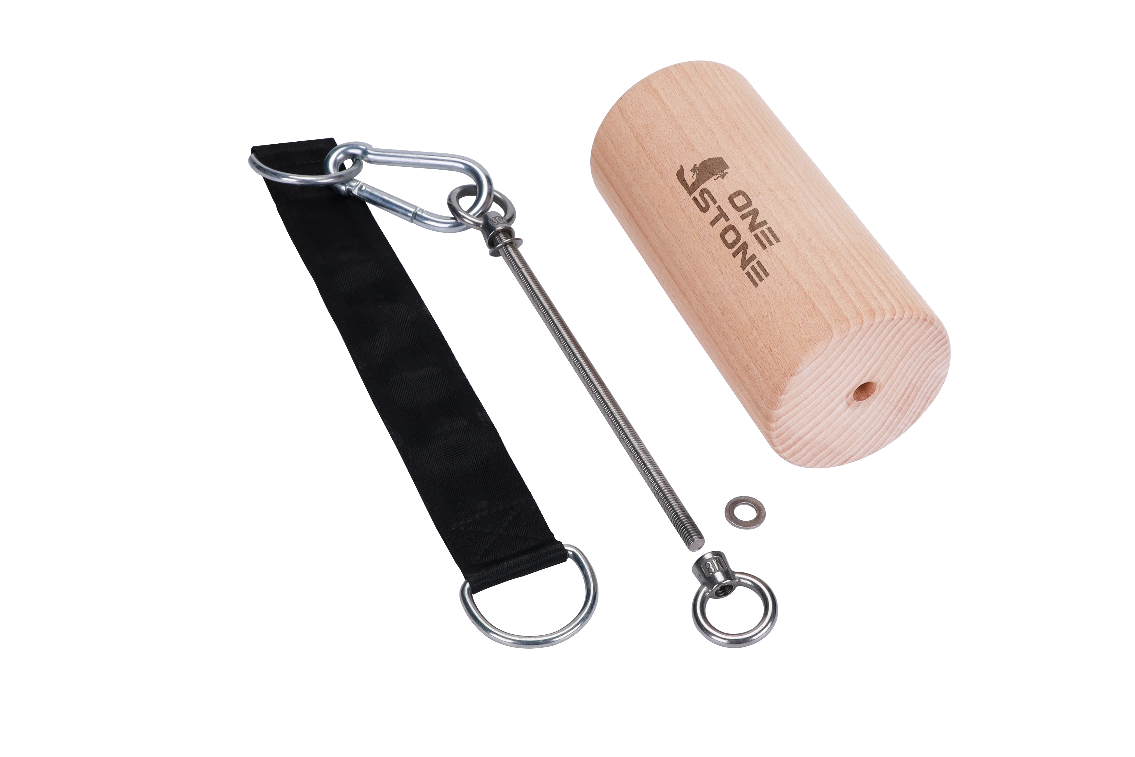 Rock Climbing ONE STONE Wooden Pull Grips Training Tool Climbing Holds ...