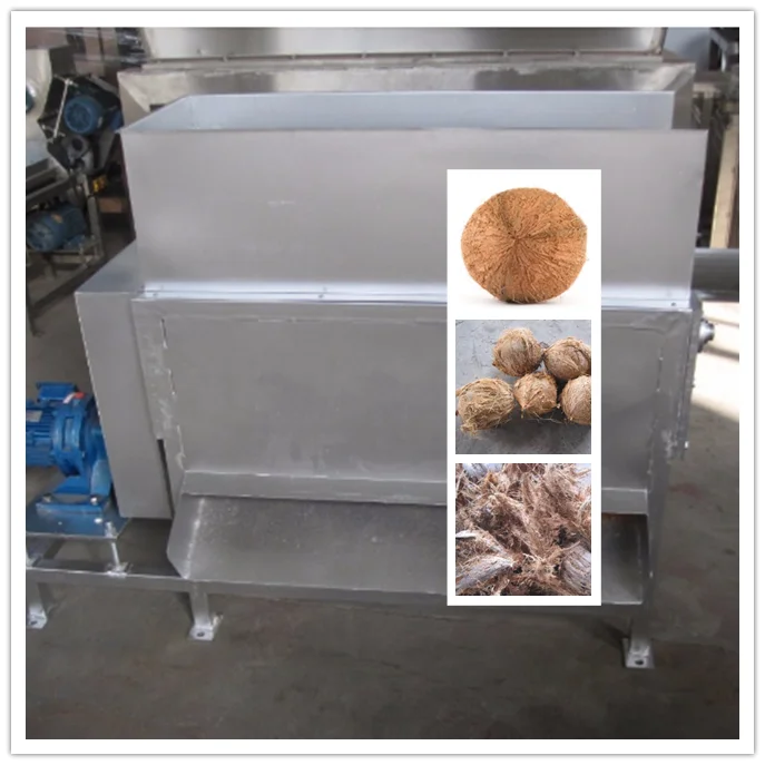 Dry Coconut Husk Removing Peeling Machine - Coconut Dehusker