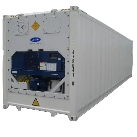 Customize Logo Refrigerated Reefer Container 20ft 40ft Reefer Frozen ...